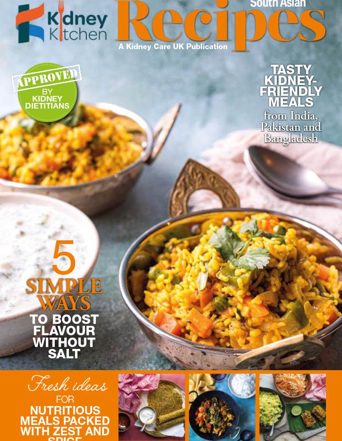 Order free Kidney Kitchen recipe magazines | Kidney Care UK