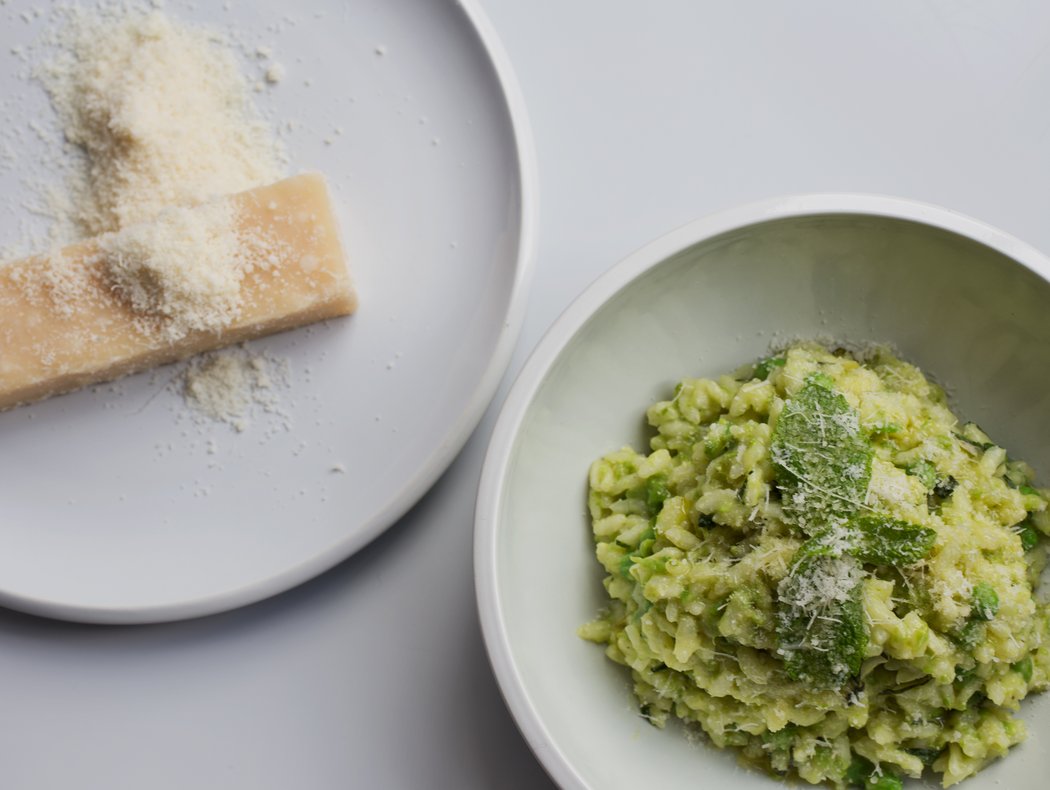 Pea and mint risotto | Kidney Care UK