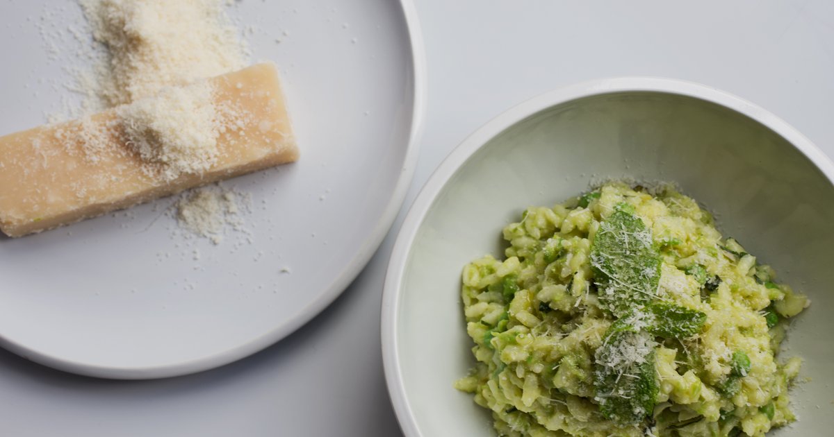 Pea and mint risotto | Kidney Care UK