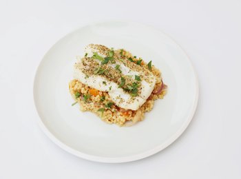 Middle Eastern za’atar cod | Kidney Care UK