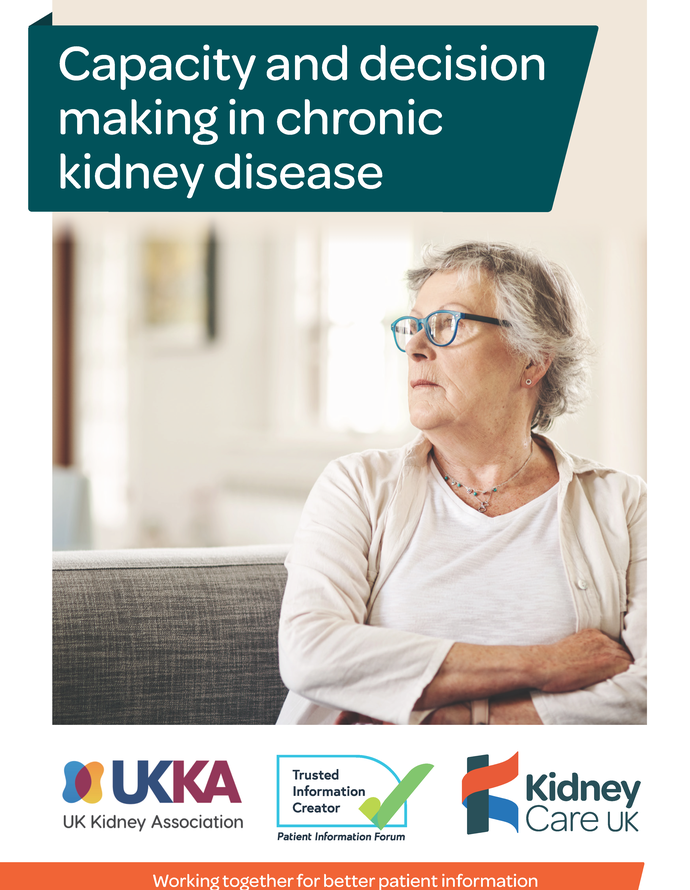 Patient information booklets | Kidney Care UK