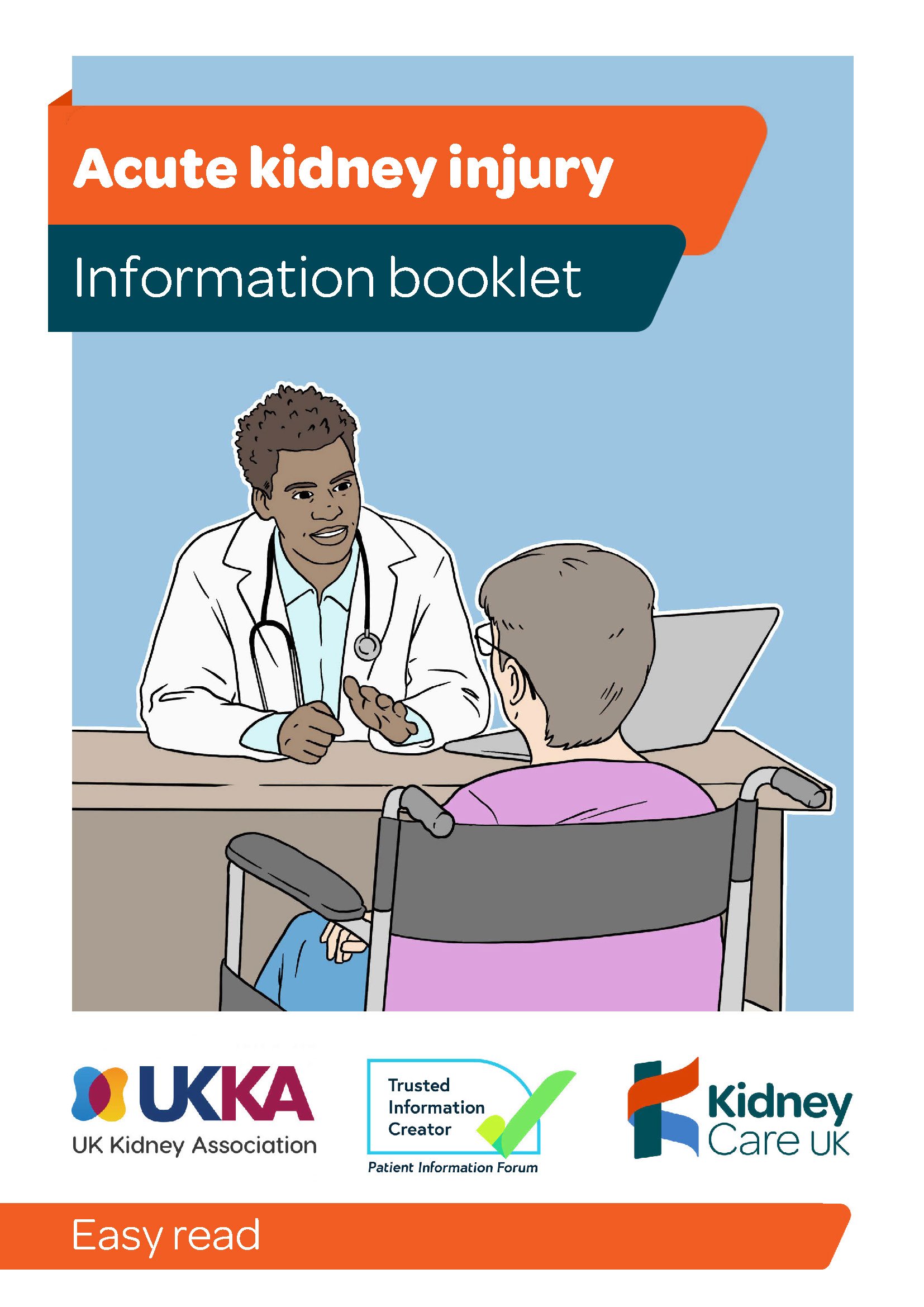 Acute kidney injury (Easy read) | Kidney Care UK