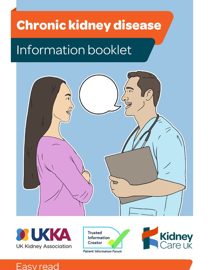 Patient information booklets | Kidney Care UK