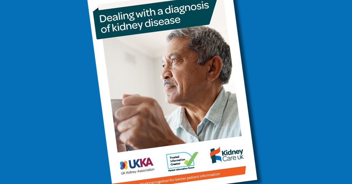 Dealing with a diagnosis of kidney disease | Kidney Care UK
