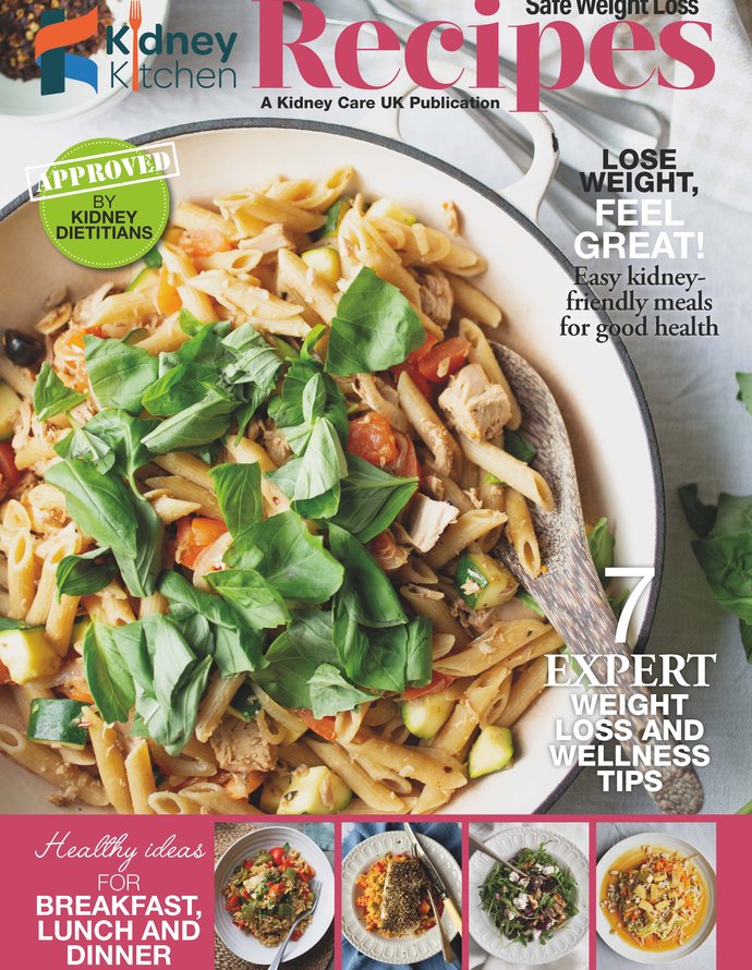 Order free Kidney Kitchen recipe magazines | Kidney Care UK