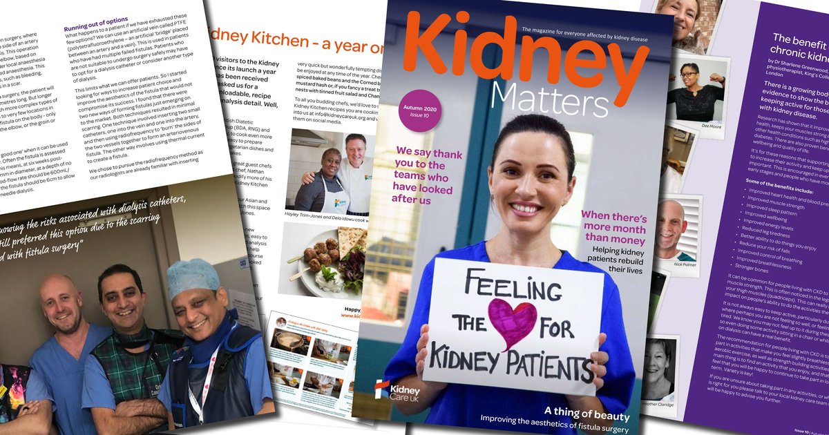Sign up to hear from us and receive Kidney Matters magazine | Kidney ...