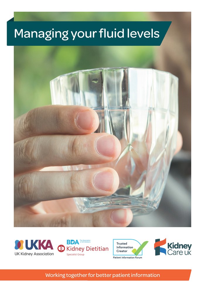 Managing your fluid levels | Kidney Care UK
