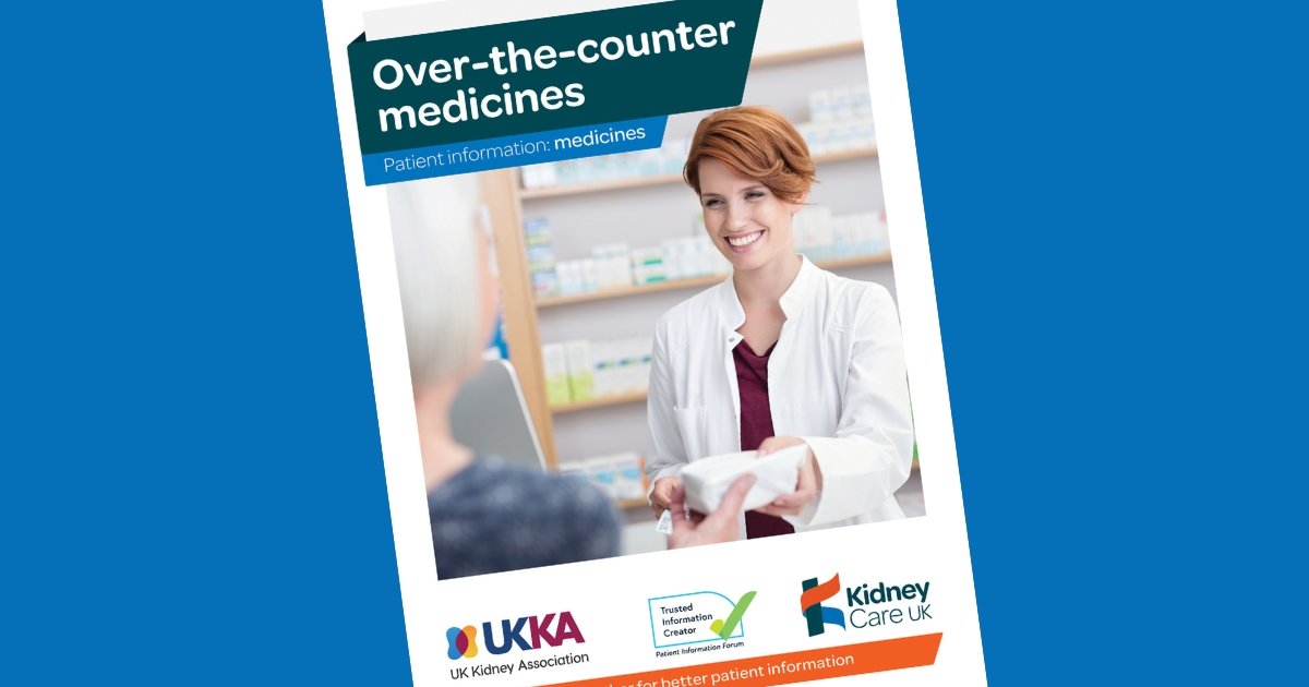 Over-the-counter medicines | Kidney Care UK