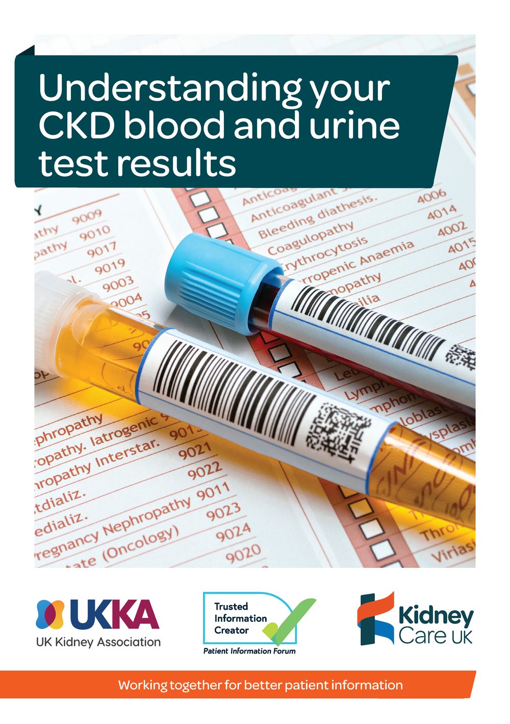 Understanding your CKD blood and urine test results | Kidney Care UK